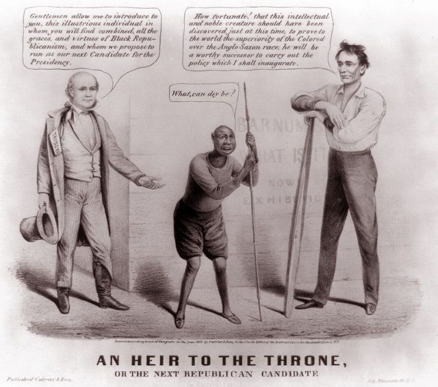 Blog Divided » Post Topic » “An Heir to the Throne,” 1860 political cartoon