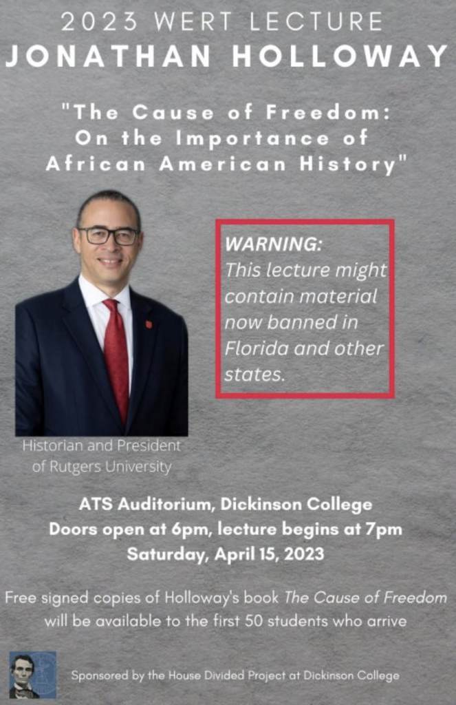 Wert Lecture with Jonathan Holloway on African American History – House ...