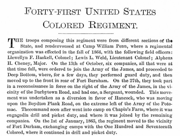 US Colored Troops | African American Patriots of Pennsylvania: