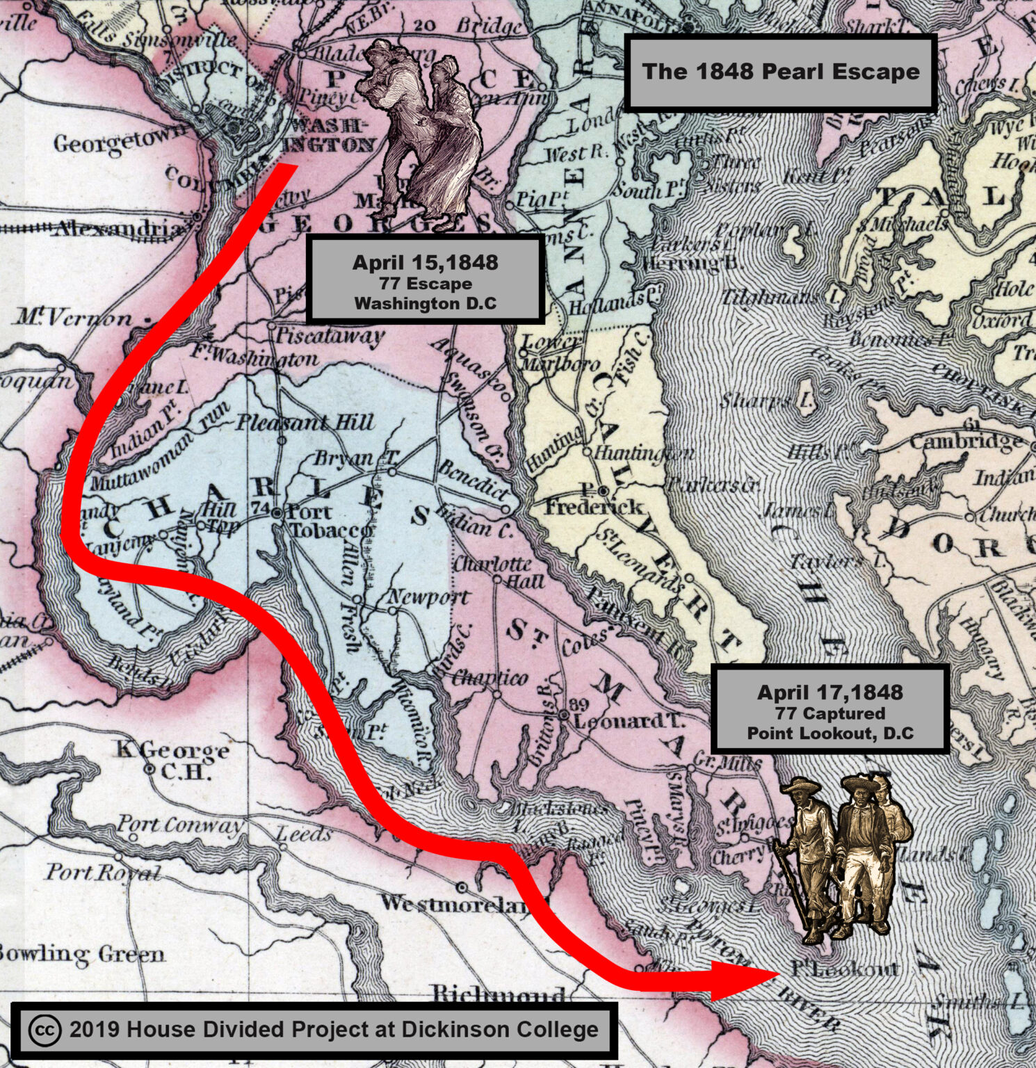 The Pearl Stampede 1848 | Slave Stampedes on the Southern Borderlands
